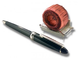 Toroid Mounted on a Special Encapsulation Shell - Mitchell Electronics